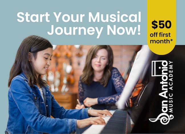 Music Lessons - San Antonio Music Academy - Piano, Guitar, Violin ...